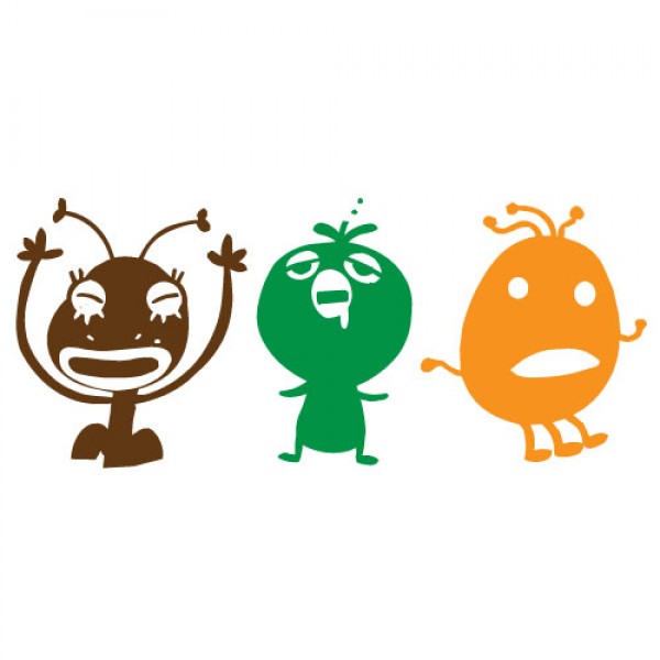 Sticker monstrii WCM420